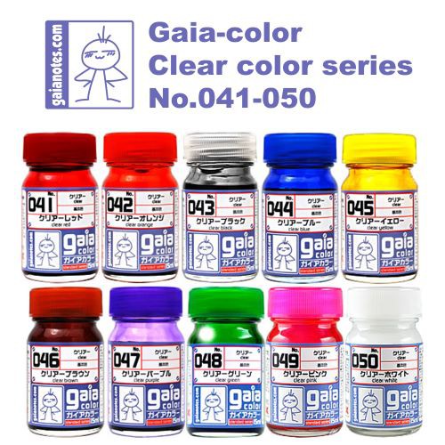 Gaianotes Gaia Color 041-050 (Clear Color Series) | Shopee Malaysia