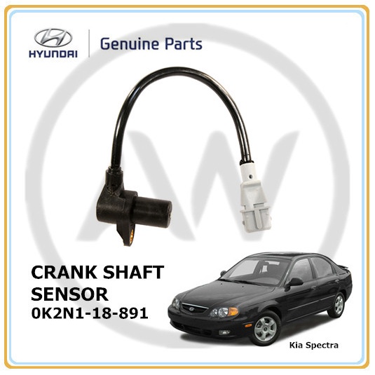 Original Kia Spectra 2000-2009 Crank Shaft Position Sensor (0K2N1-18 ...