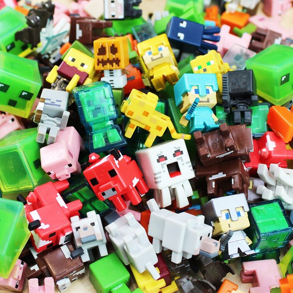 Random Minifigure minecraft, Mini toy model Mini figure minecraft ...