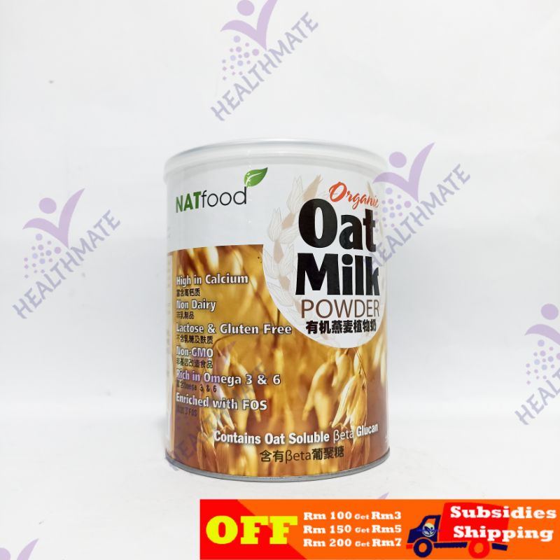 NATFOOD Organic Oat Milk Powder (800G) | Shopee Malaysia