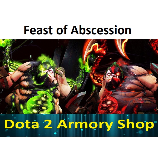 Dota2 Pudge (Butcher) 🔥Arcana🔥 Exalted Feast of Abscession | Shopee ...