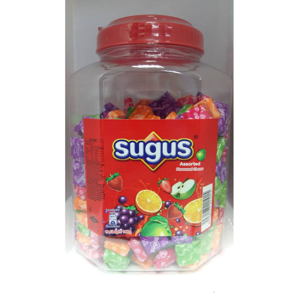 Sugus Assorted Flavoured Candy Jar 1.44kg | Shopee Malaysia