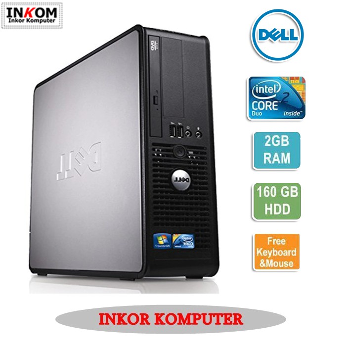 Dell Optiplex Core 2 Duo Built Up PC Computer for Admin | Shopee Malaysia