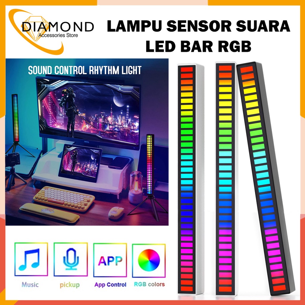 Audio SPECTRUM INDICATOR BAR LED RGB / LAMP LED RGB BAR SPECTRUM AUDIO ...