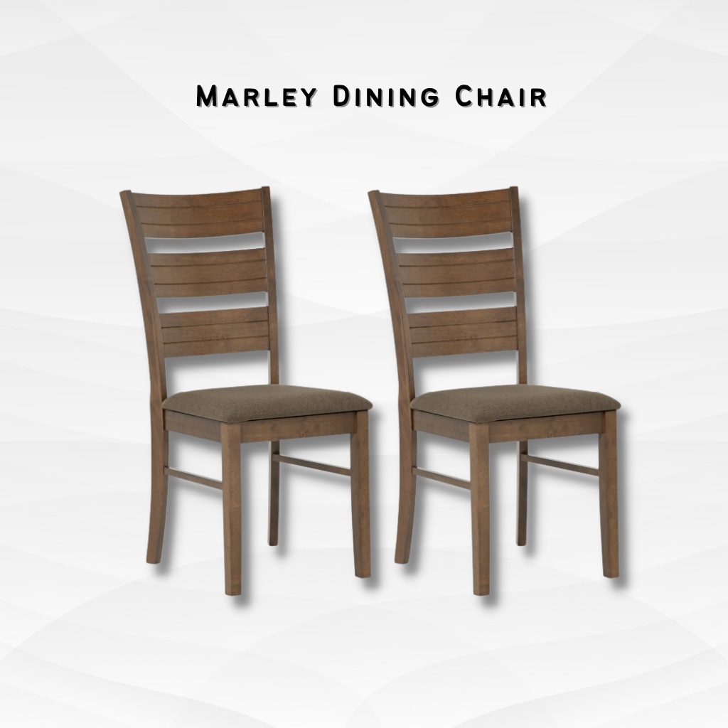 [2 PCS] MARLEY Kerusi Makan Dining Chair Modern Dinning Chair Kerusi ...