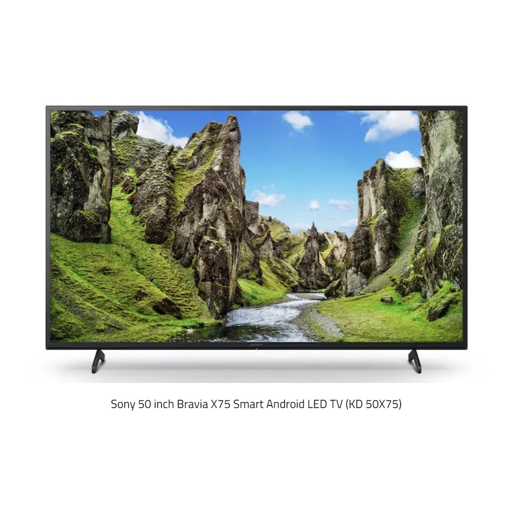 Sony Bravia KD50X75 | Dolby Audio| | 4K Ultra HD | High Dynamic Range (HDR) | Smart TV | X75K ...