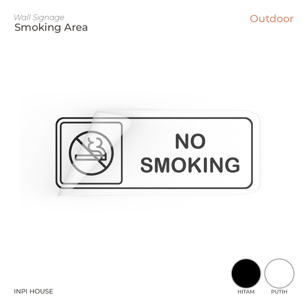 No smoking sticker - wall sticker - no smoking sticker - no smoking ...