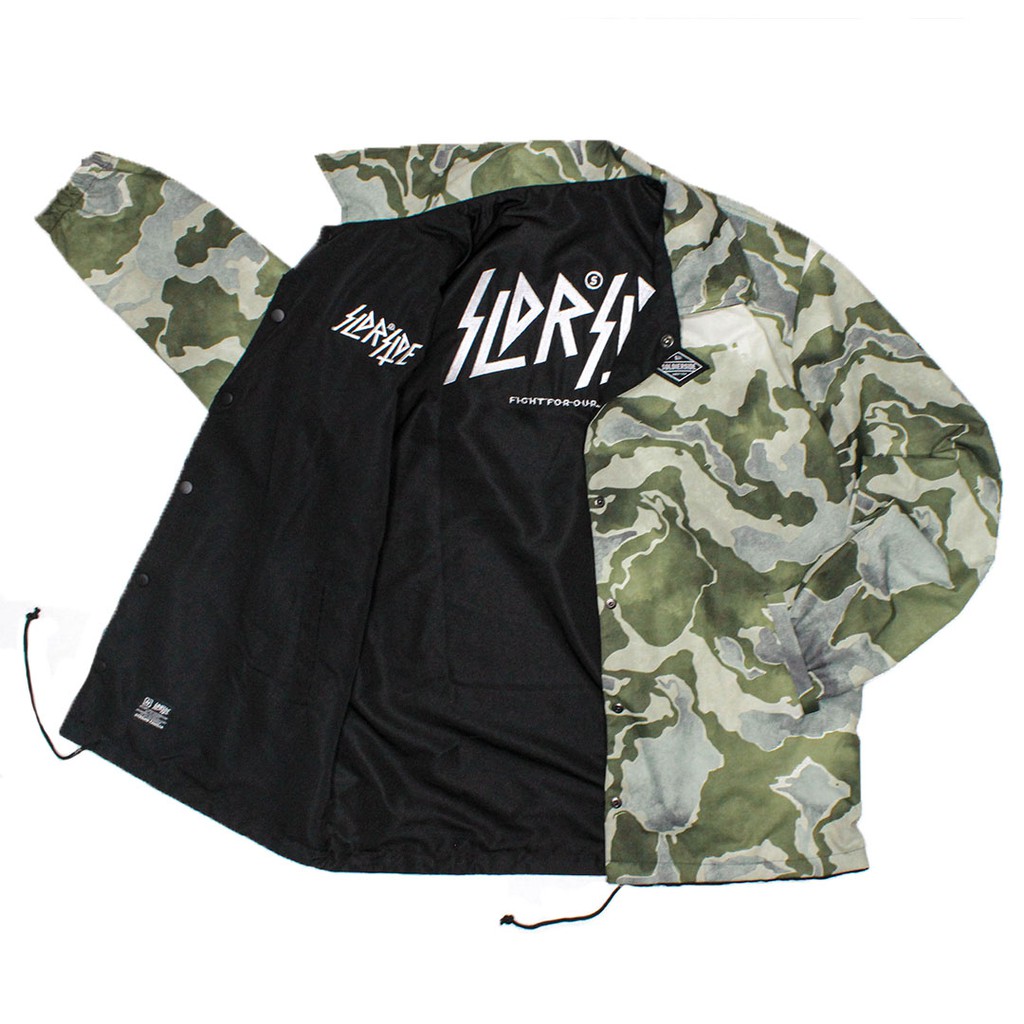 Soldierside Coach Jacket Black 2in1 Style HARDER SageGreen 142 ...