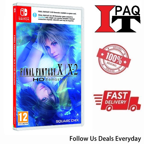 Nintendo Switch Final Fantasy X/X-2 HD Remastered (English) | Shopee ...