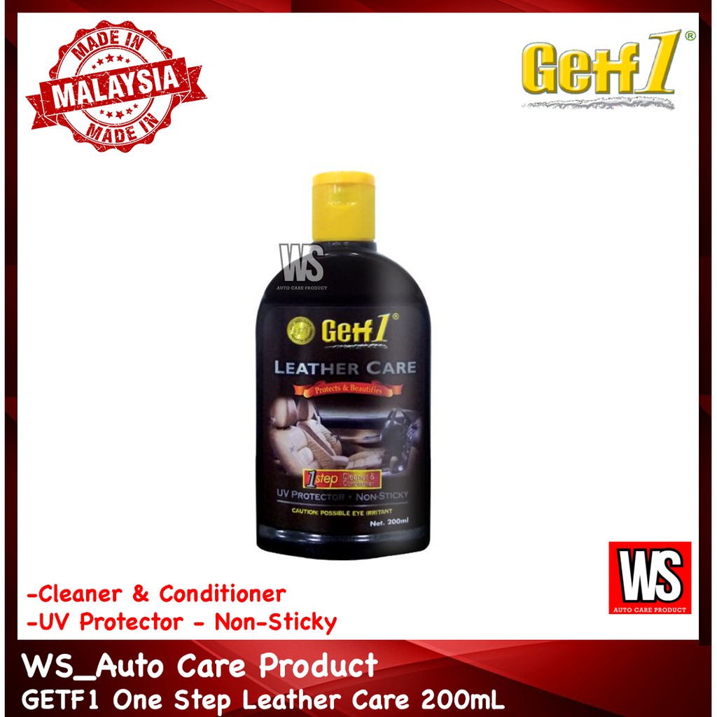 GETF1 One Step Leather Care 200mL | Shopee Malaysia