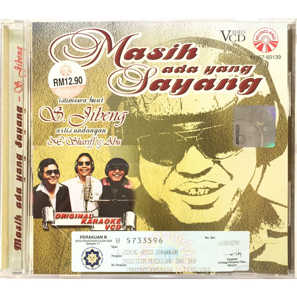 S JIBENG-Masih Ada Yang Sayang (MTV KARAOKE VCD) | Shopee Malaysia