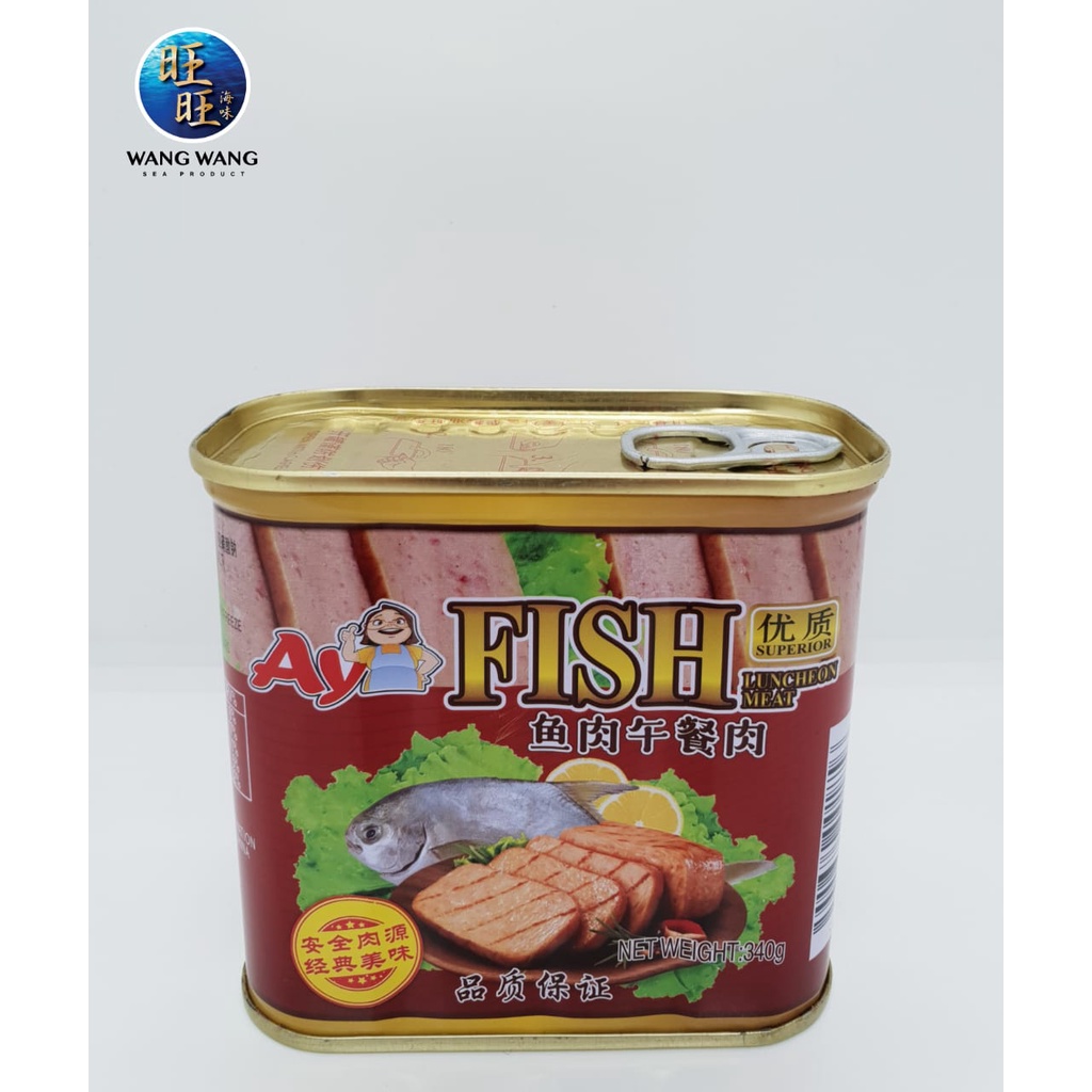 阿姨优质鱼肉午餐肉 AYI Superior Fish Luncheon Meat [340G] | Shopee Malaysia