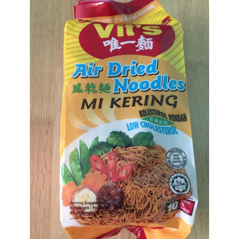 Mi Kering manggi kosong 400g Vit's mee halus | Shopee Malaysia