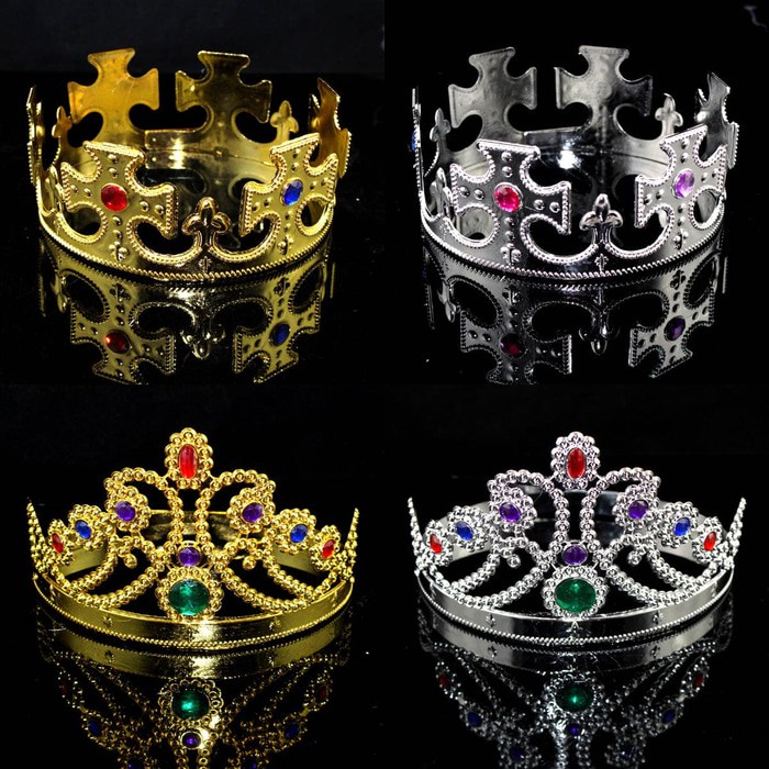 RATU King Crown/Queen Crown/King Crown/Queen gold Crown/ JumBo Crown ...