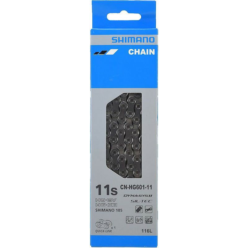 Shimano Chain 105 CN-HG601-11 116L 11 Speed | Shopee Malaysia