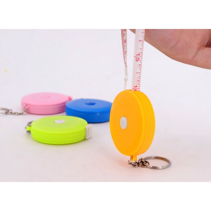 Soft Measuring Tape With Key Chain Soft Ruler Retractable Measurement ...