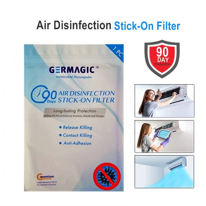 Germagic Multi-purpose Disinfection Stick-on Filter Superior Cleaning ...