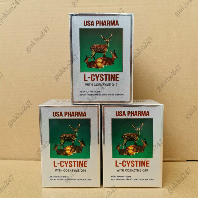 Combo 3 BOXES L-CYSTINE supplements nutrients for skin and hair, helps ...