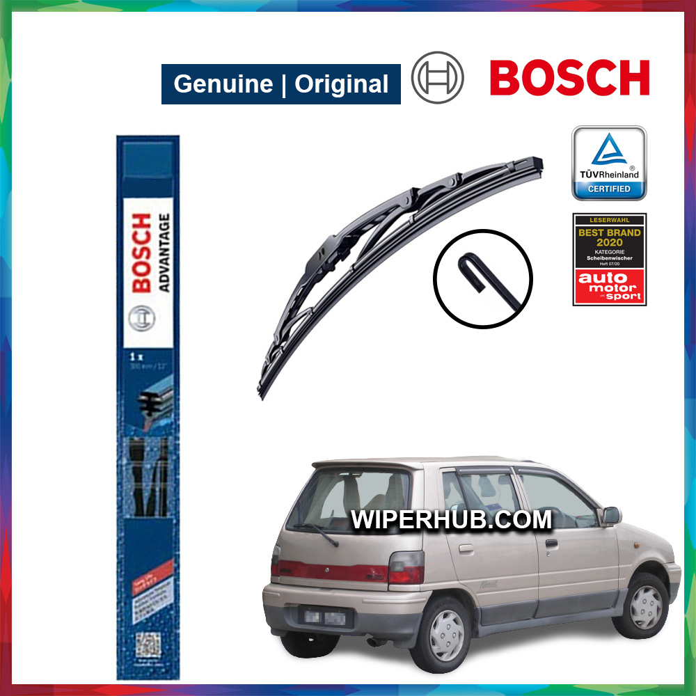 [ORIGINAL] (Rear) Perodua Kancil 1994 Bosch Advantage U-Hook Wiper ...