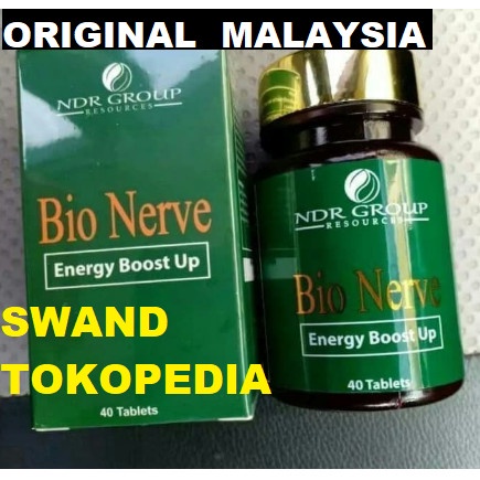 Bio Nerve Bionerve 40 Tablets Original MALAYSIA - Not bio Nerve ...