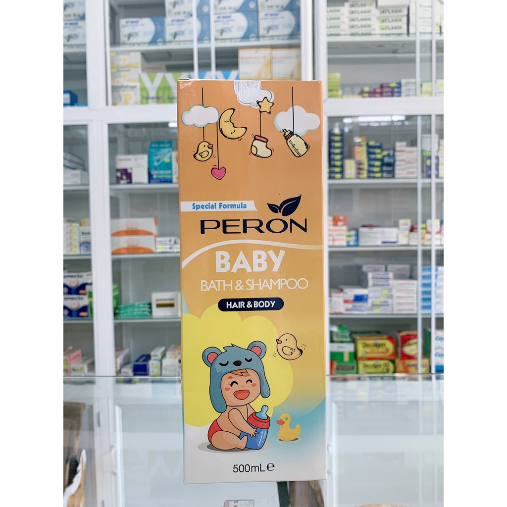 Puron BABY BATH & SHAMPOO BABY Shower Gel Helps Reduce Rash, MUN Milk ...