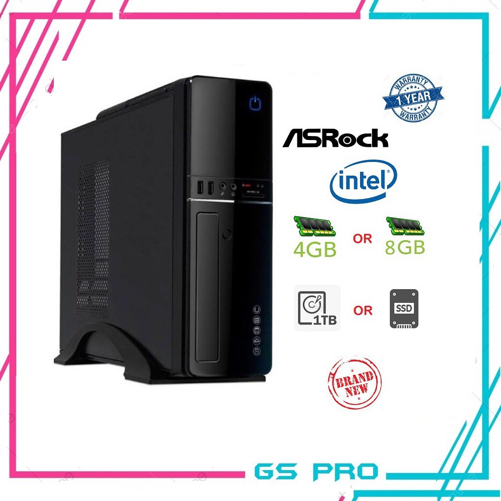 [GSPRO] Complete PC Desktop Set Intel Dual-Core (NEW SET) | Shopee Malaysia