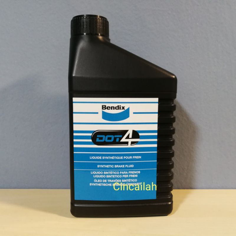 BENDIX DOT 4 High Performance Heavy Duty Synthetic Brake Fluid 1L Dot4 New Design 2020 | Shopee ...