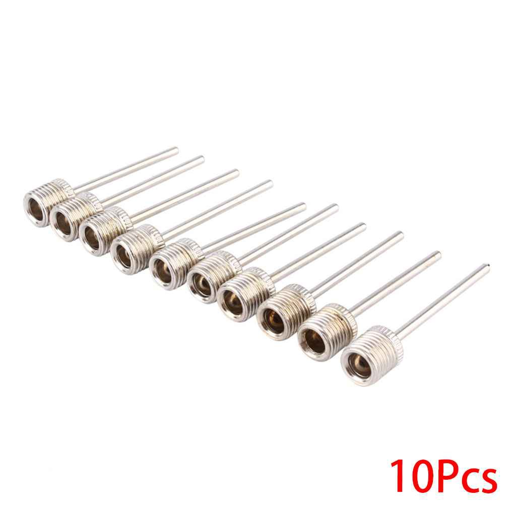 10 PCS Sports Inflating Needle Pin Nozzle Football Basketball Soccer ...