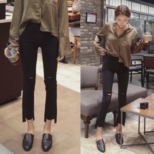 Cheap ulzzang jeans for 5 days) | Shopee Malaysia
