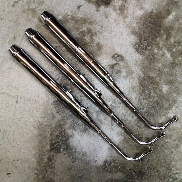 HONDA GBO EXHAUST ( OOH THAILAND ) GB6 FAME GBOJ GBO J C70 LAMPU PETAK ...