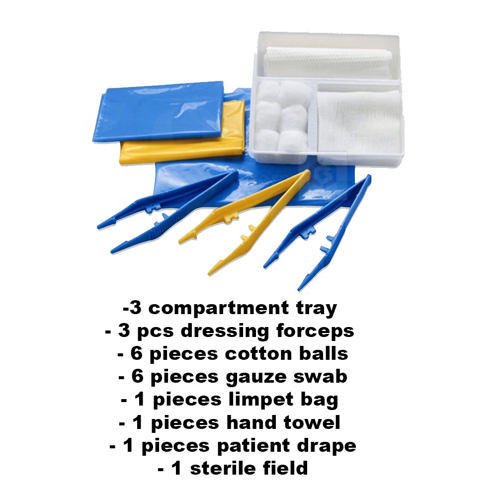 [READY STOCK] Surgical Wound Disposable Dressing Set, sterile | Shopee ...