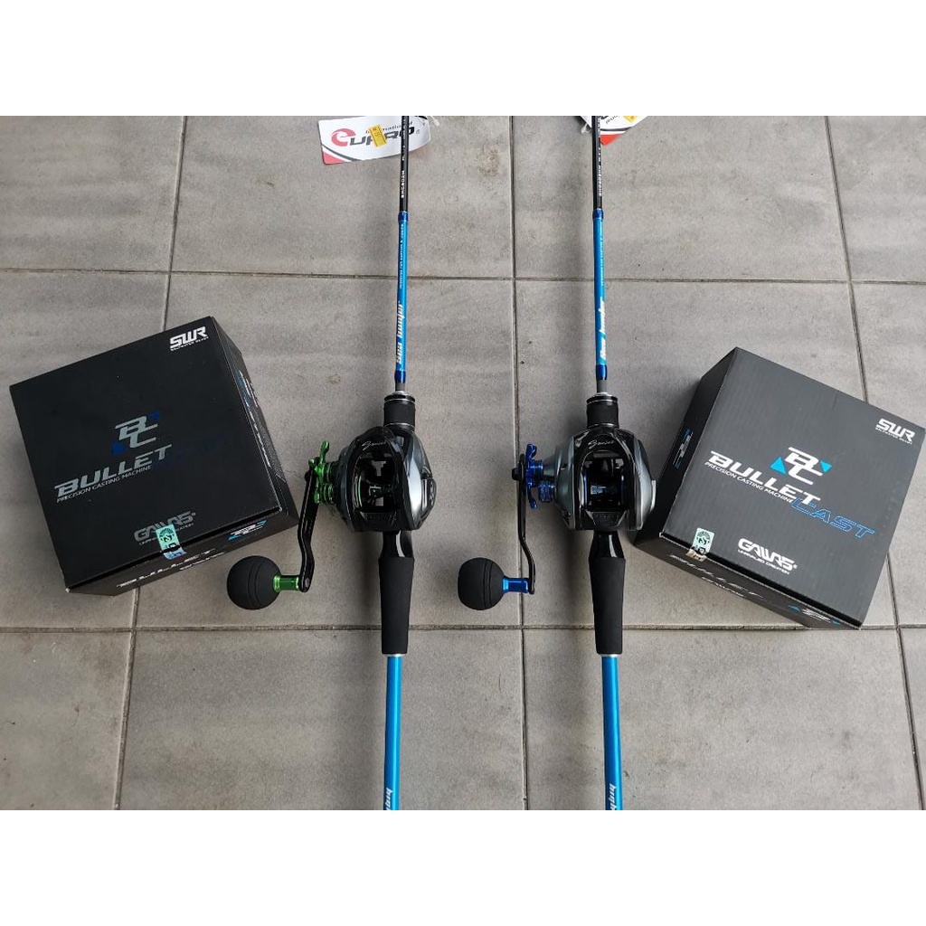 EUPRO SEA HUNTER+GAWAS BULLET 1SET(ROD+REEL) | Shopee Malaysia