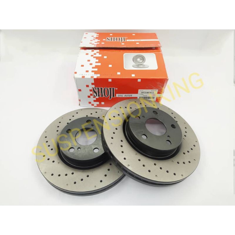 TOYOTA INNOVA 2017 GUN142 DISC ROTOR FRONT SPORT TYPE HOLE ONLY SHOJI ...