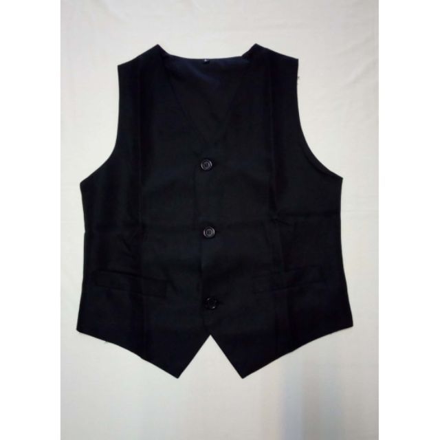 VEST HITAM | VEST SEKOLAH | VEST UNIFORM | Shopee Malaysia