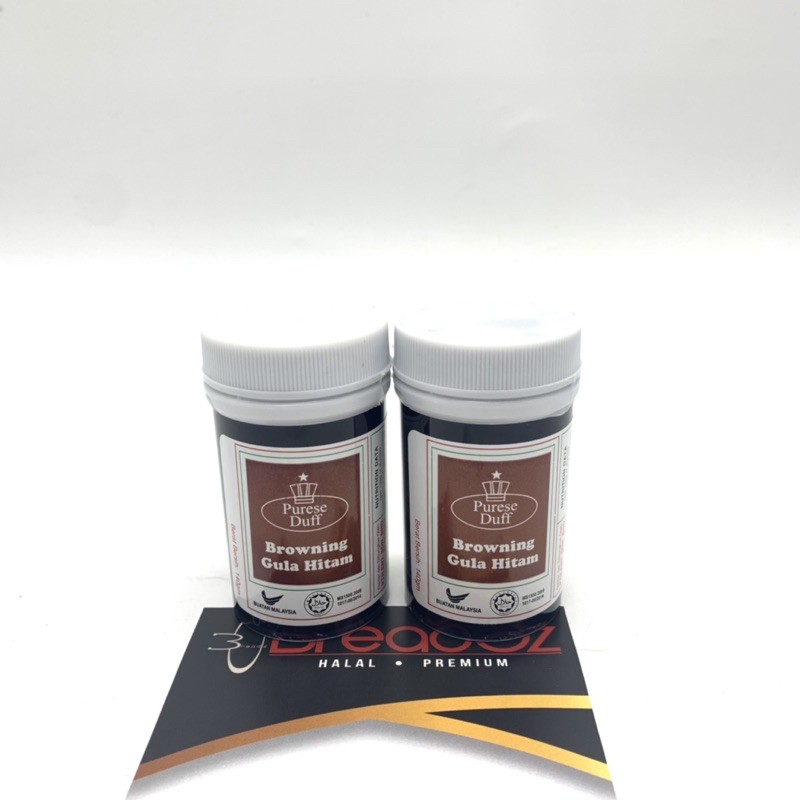 [HALAL] BROWNING SUGAR 140G / GULA HITAM SARAWAK (PURESE DUFF) - READY ...