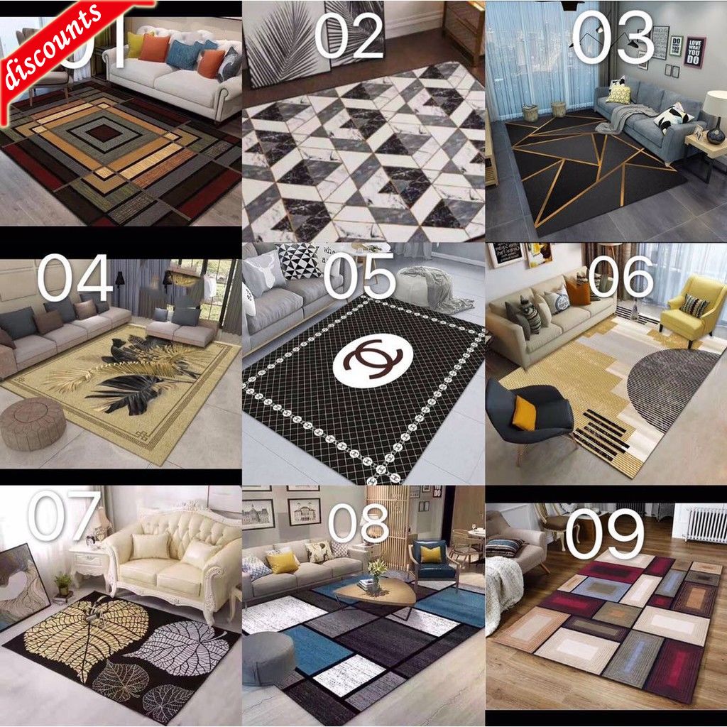 ready stock gmma 180*220CM Karpet !! 3D Carpet floor mat/Tatami Carpet ...