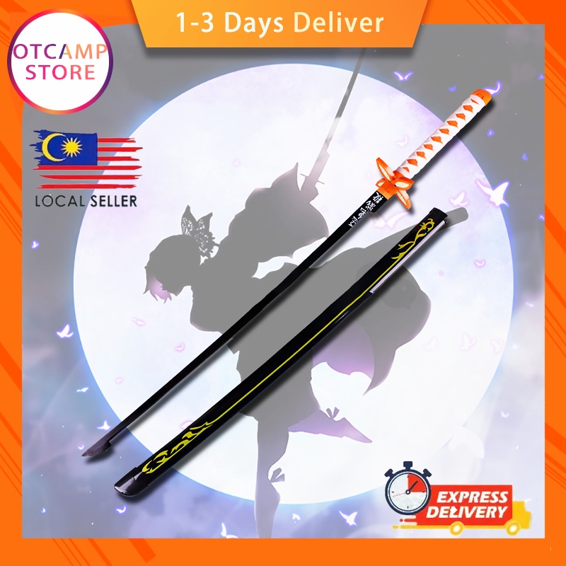 【Ready Stock】Anime coplay Demon Slayer Kochou Shinobu Sword cosplay ...