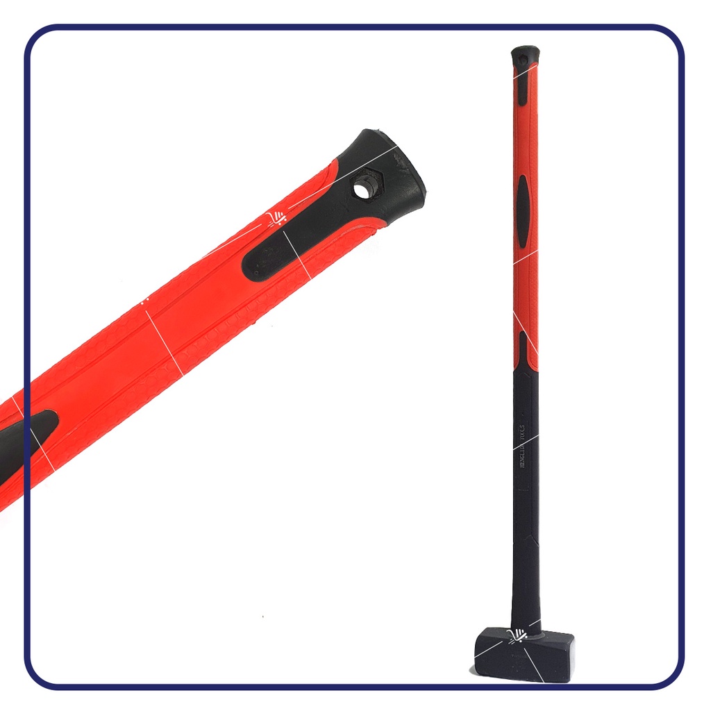 6LB 8LB 10LB 12LB FIBRE HAMMER with FIBERGLASS HANDLE / STONE HAMMER ...