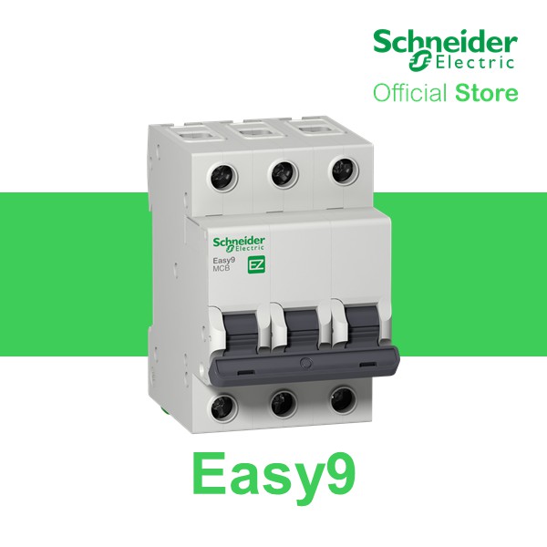 Schneider Electric Easy9 MCB 3P C 6000A 400V 6kA | Shopee Malaysia