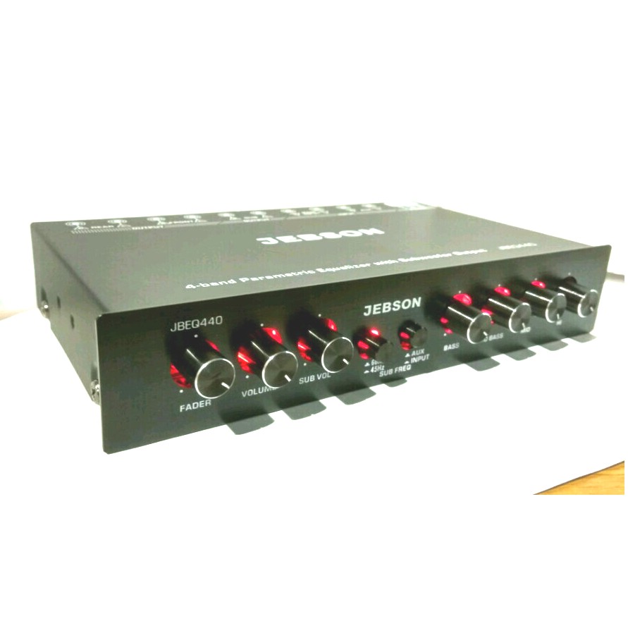 LEON Jebson 4 Band Graphic Equalizer Pre Amp | Shopee Malaysia