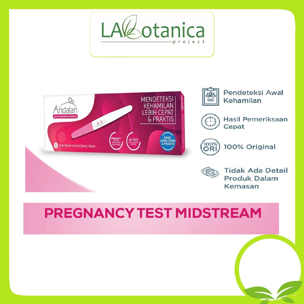 Mainstay Pregnancy Test Midstream - Personal Pregnancy Test Kit ...
