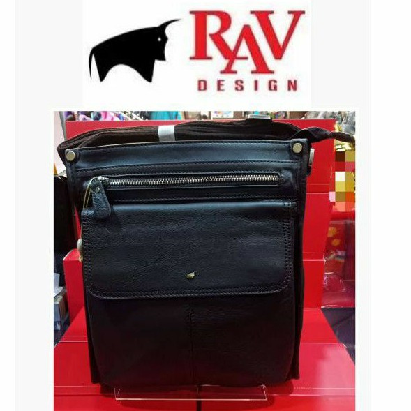 [100% Original] RAV DESIGN Leather Sling bag (YRC058-G2-52990) | Shopee ...