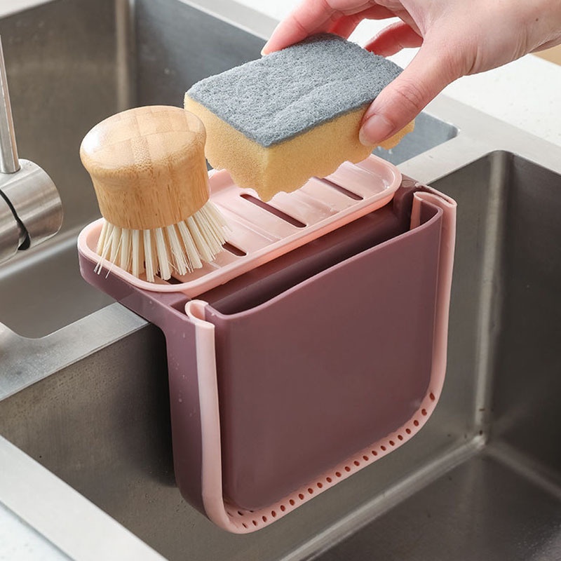 Garbage Can Be Separated Dishwashing Sponge Holder And Filter Food ...