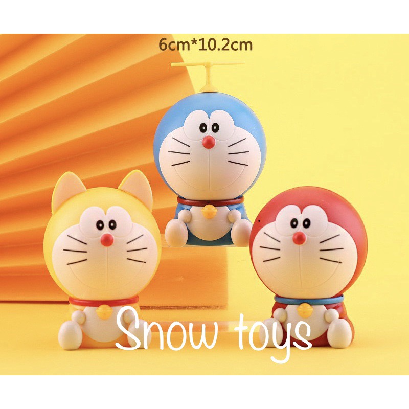Retail of 3 Assembled Doremon Doraemon Capsule Models | Shopee Malaysia