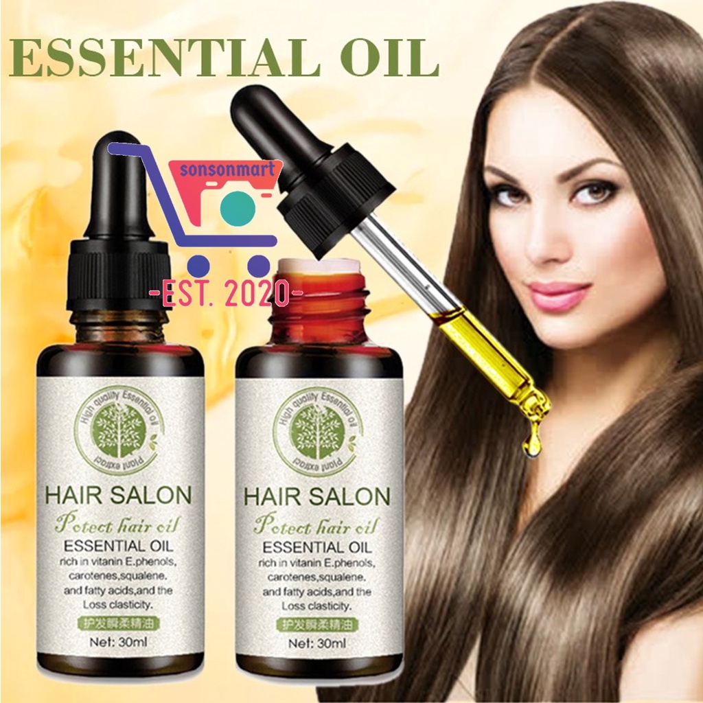 LANSIYI HAIR SALON PROTECT HAIR OIL 30ML | Shopee Malaysia