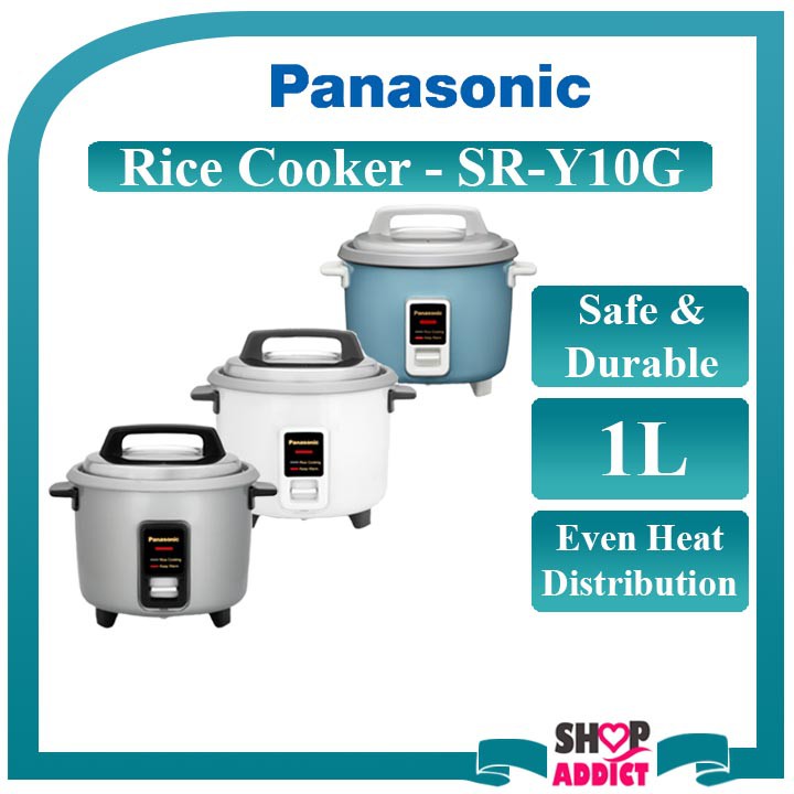 Panasonic 1L Rice Cooker with Keep Warm Function SR-Y10G / Panasonic 1L ...