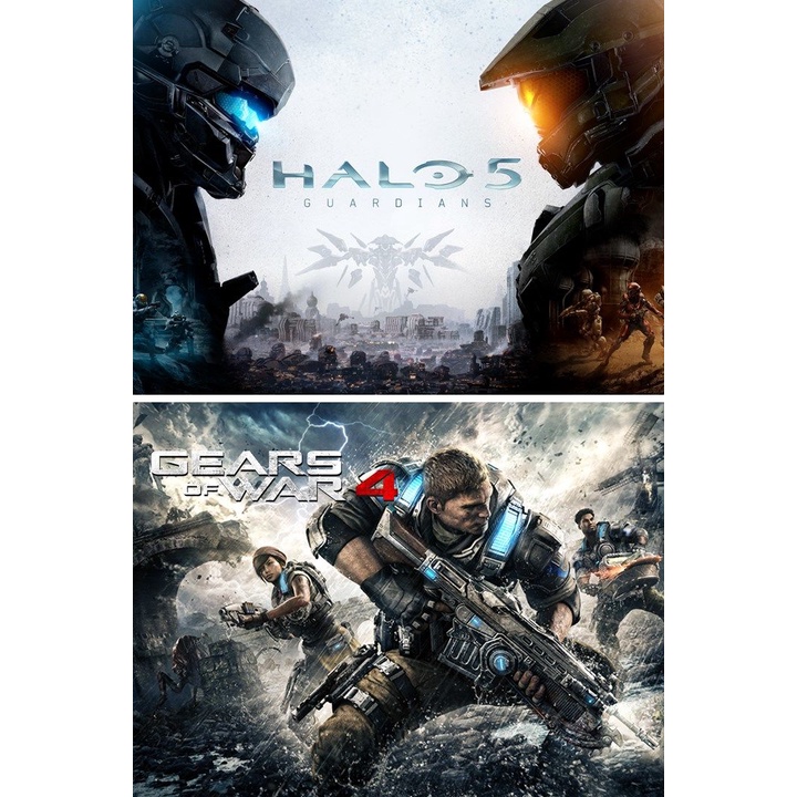 🔑🎮[Key] Gears of War 4 and Halo 5: Guardians Bundle - Xbox One / Xbox ...