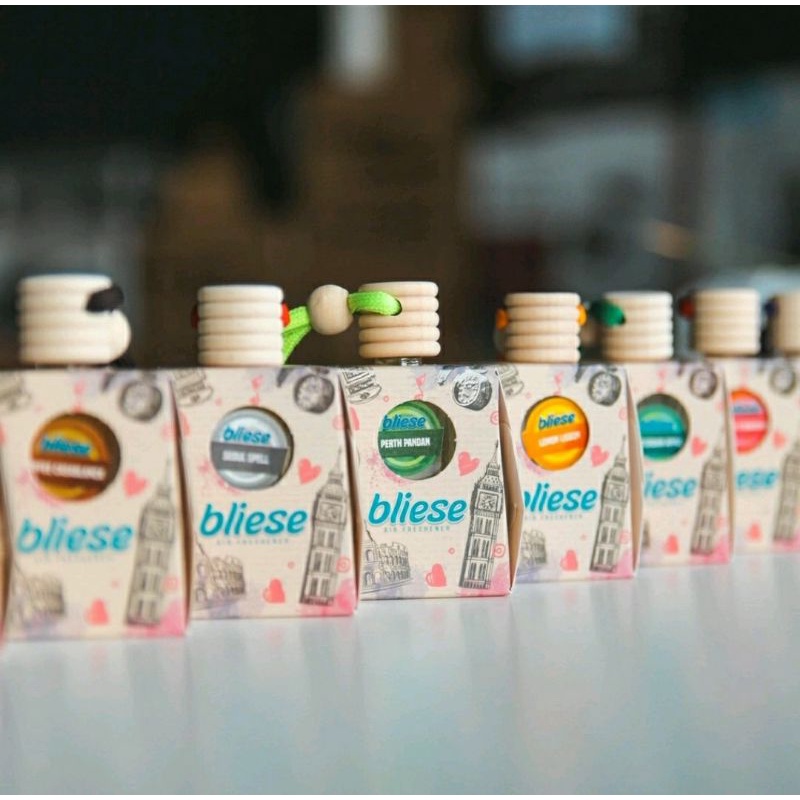 BLIESE AIR FRESHENER CAR PERFUME(ORIGINAL HQ) | Shopee Malaysia