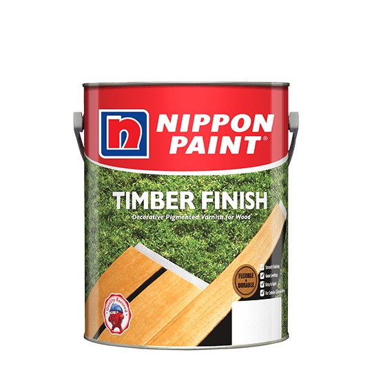 NIPPON PAINT TIMBER FINISH 1L SYELEK KAYU | Shopee Malaysia
