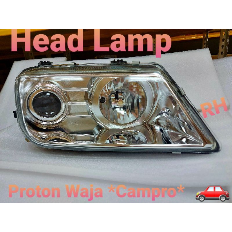 Proton Waja Campro 2006 Head Lamp Original Type (Sell in pc) | Shopee ...